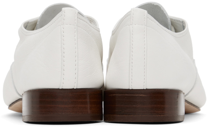 Repetto White Zizi Oxfords Repetto