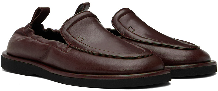 Studio Nicholson Burgundy Donovan Loafers Studio Nicholson