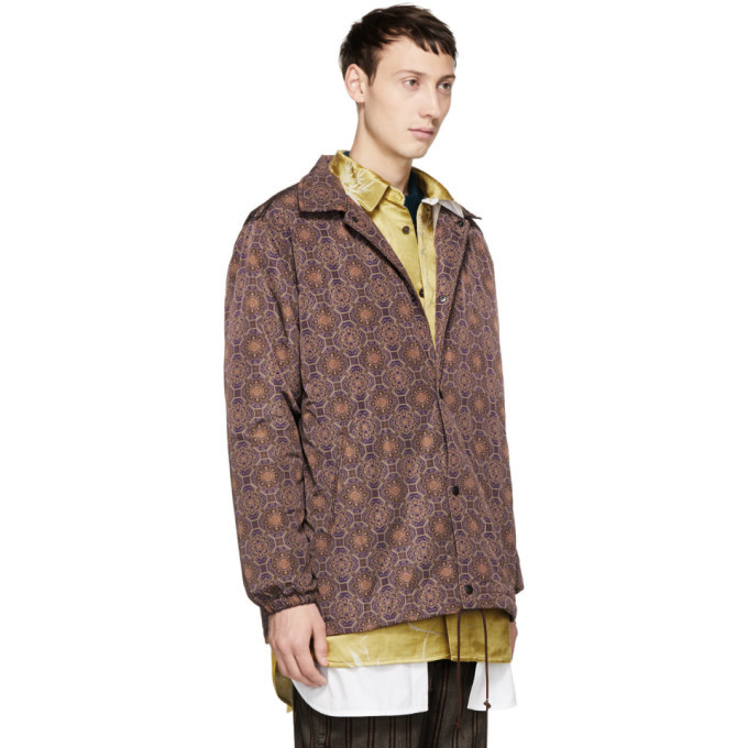 Needles Purple Coach Jacket Needles