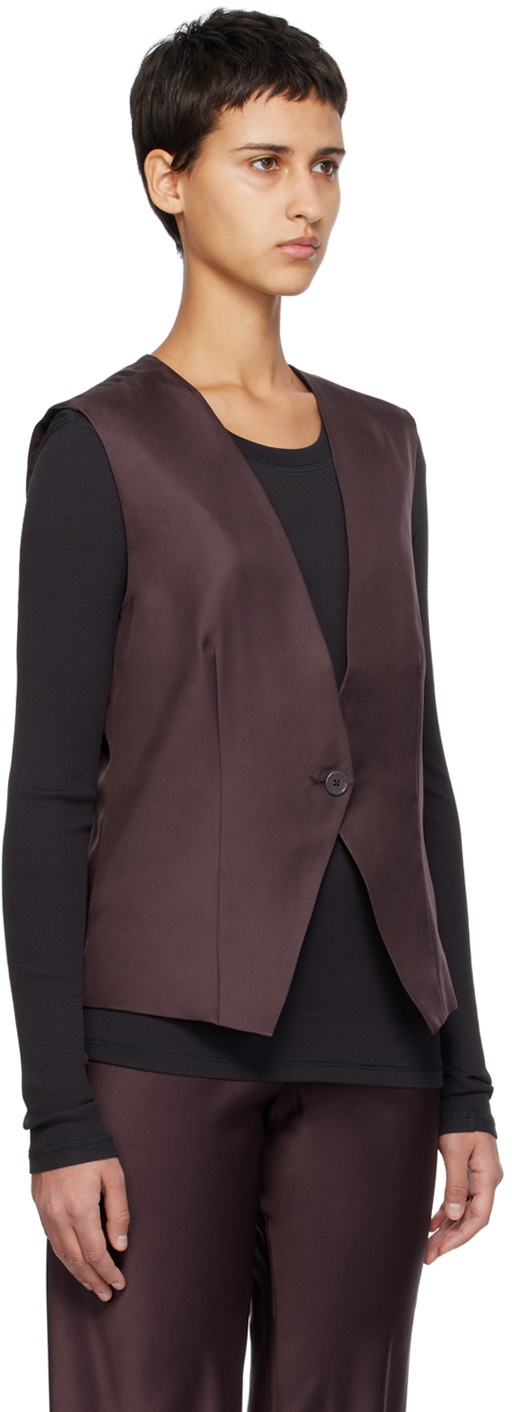 Silk Laundry Brown CDC Vest Silk Laundry