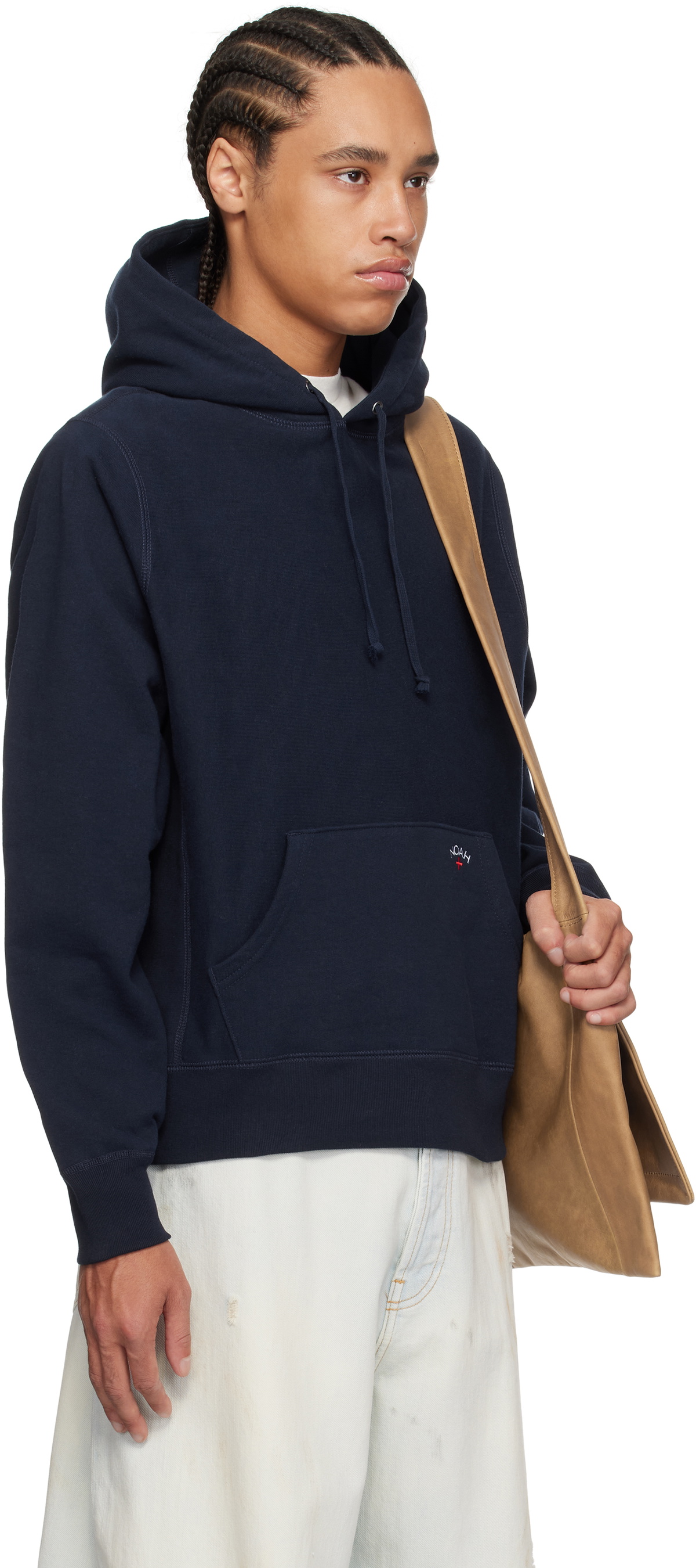 Noah Navy Core Classic Hoodie Noah NYC
