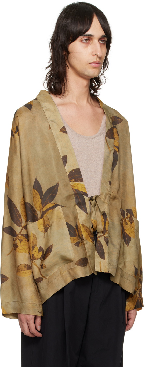UMA WANG Tan Jester Jacket Uma Wang