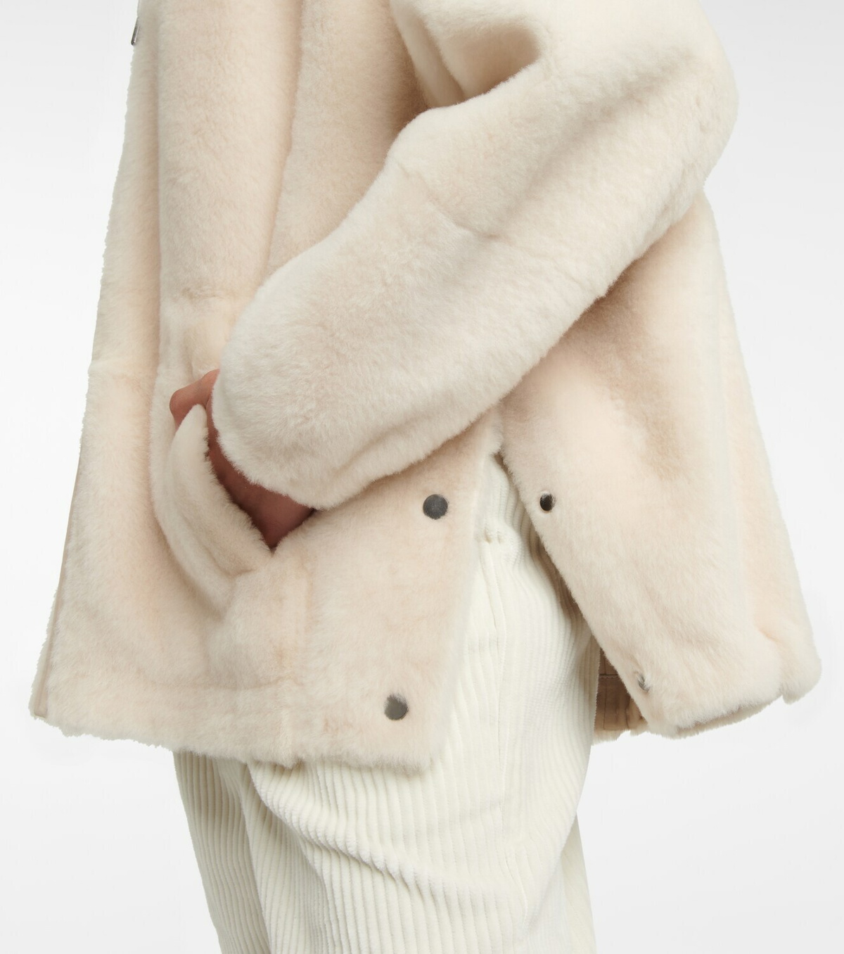 Brunello Cucinelli - Reversible shearling jacket Brunello Cucinelli