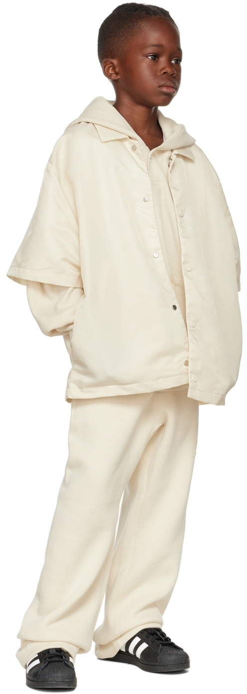 Essentials Kids Off-White Nylon Shirt Essentials