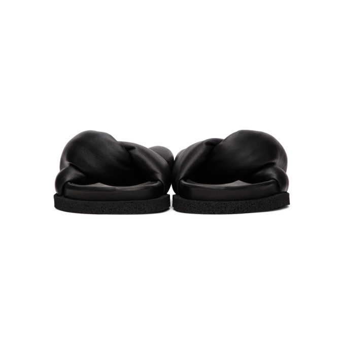 Kenzo Black Komfy Thong Flat Sandals Kenzo
