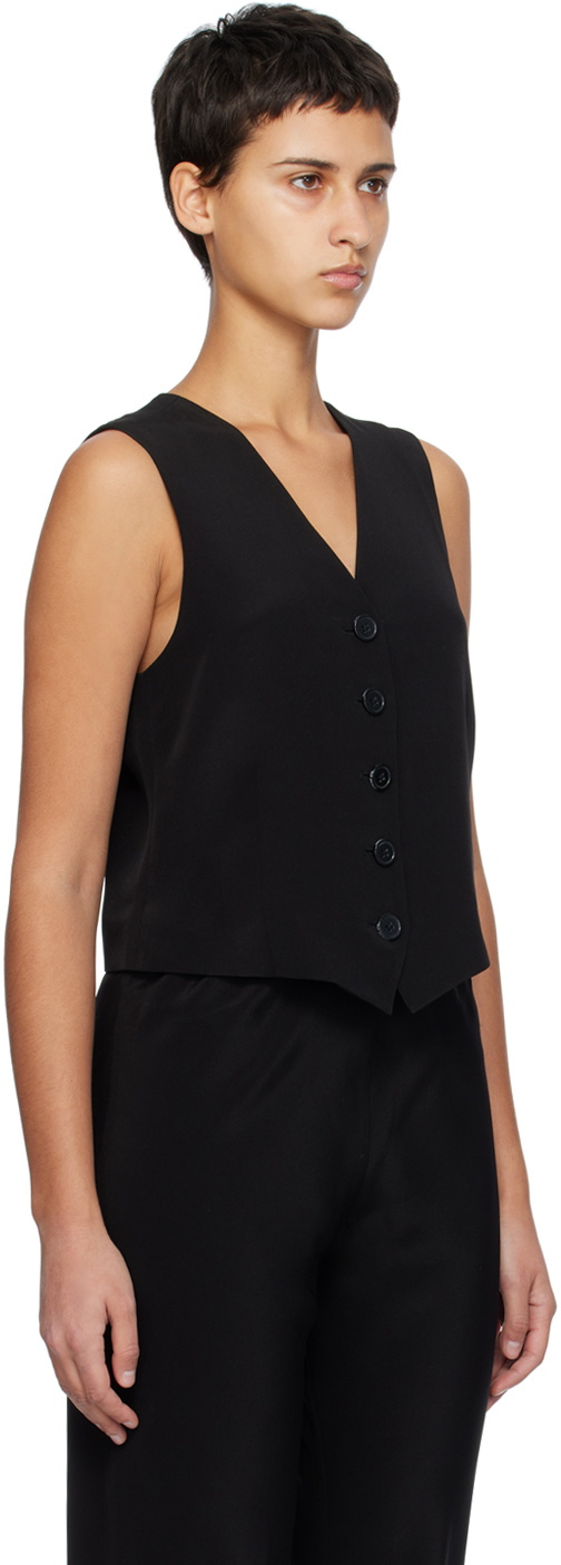 Silk Laundry Black CDC Vest Silk Laundry