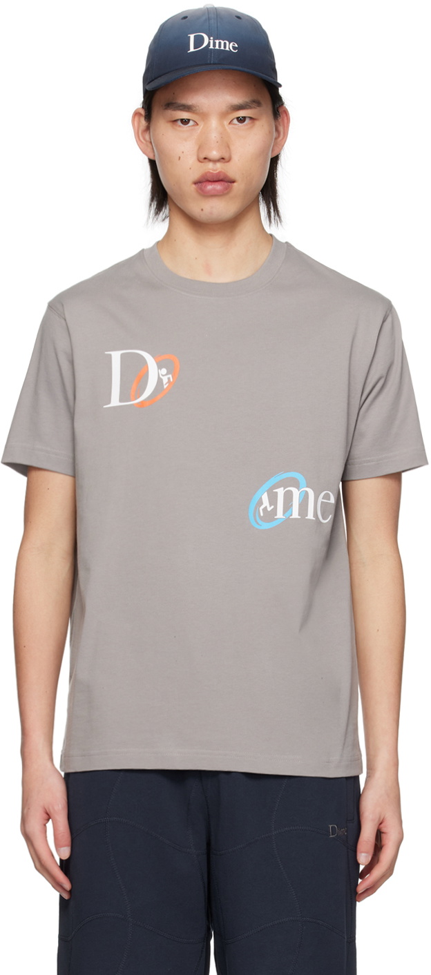 Dime Gray Classic Portal T-Shirt Dime