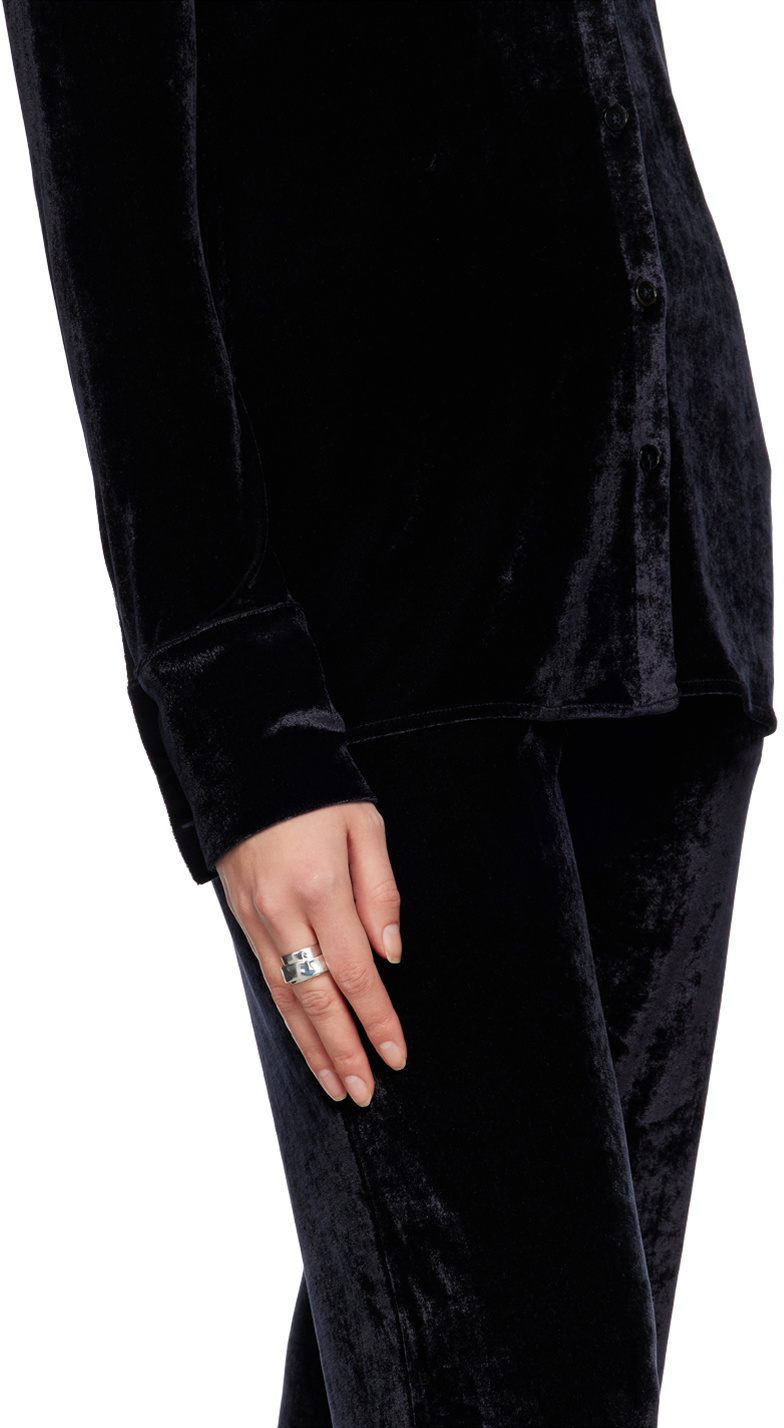 Jil Sander Silver Levels Ring Jil Sander