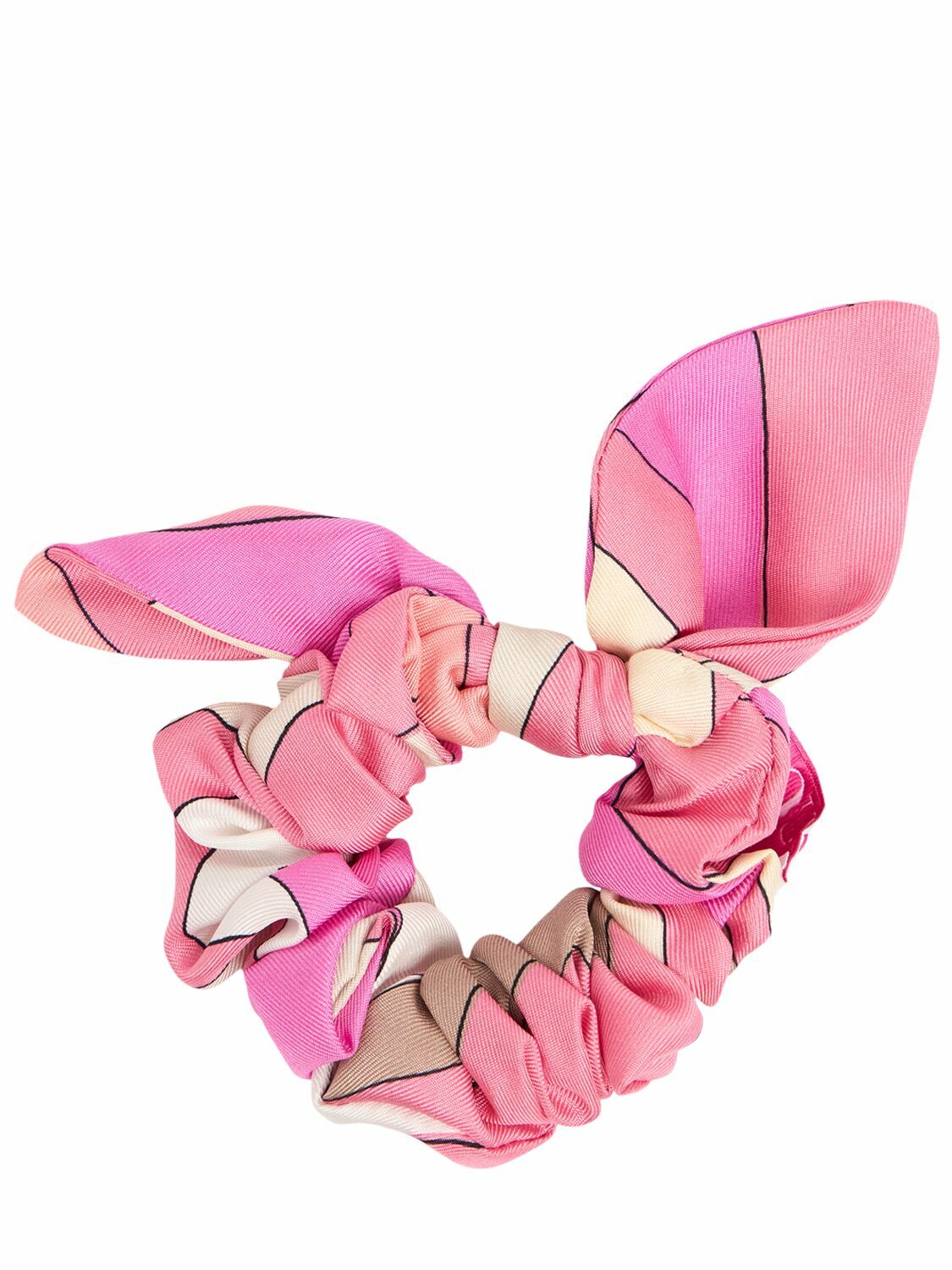 PUCCI Silk Hair Scrunchie Emilio Pucci