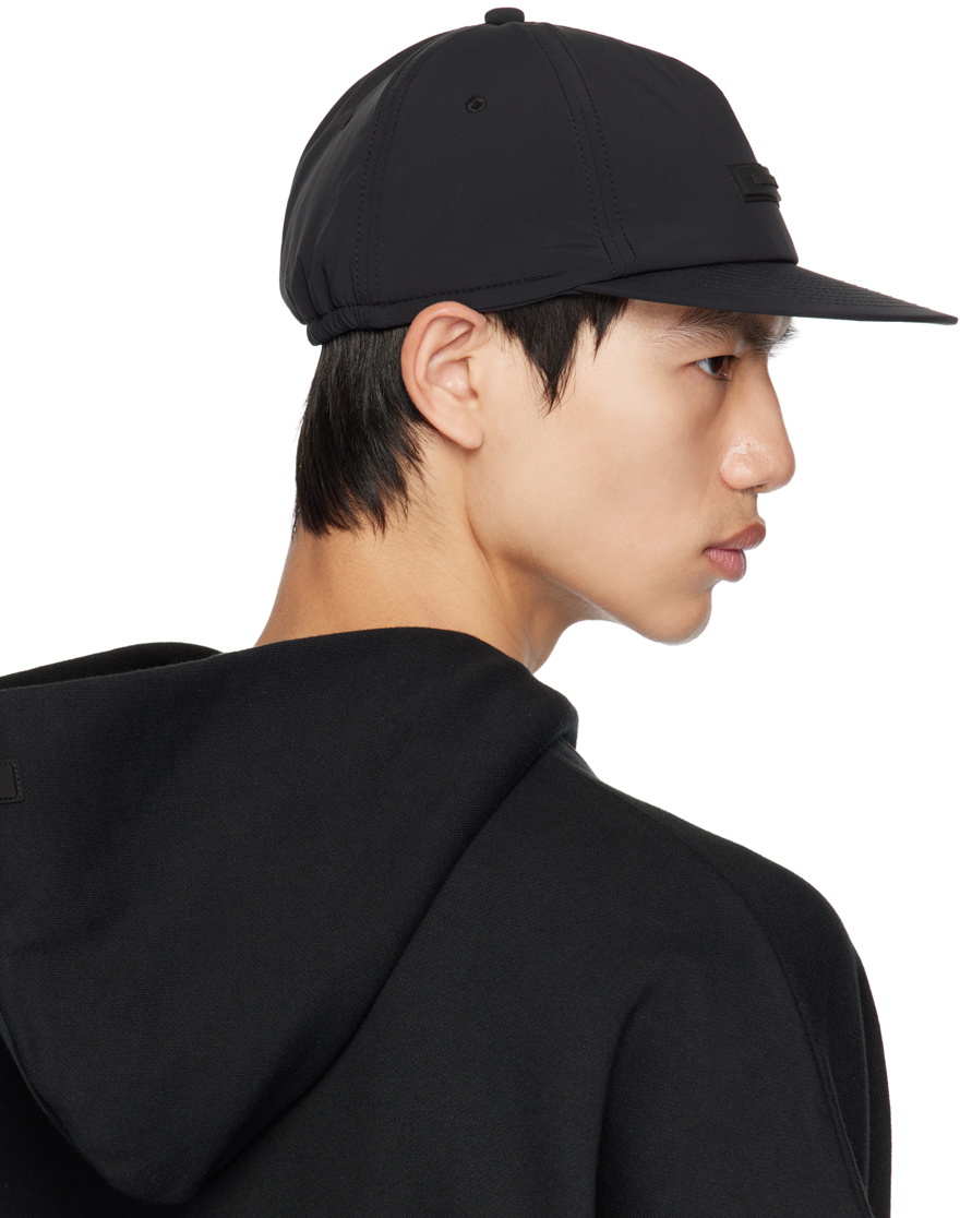 Essentials Black Patch Cap Essentials