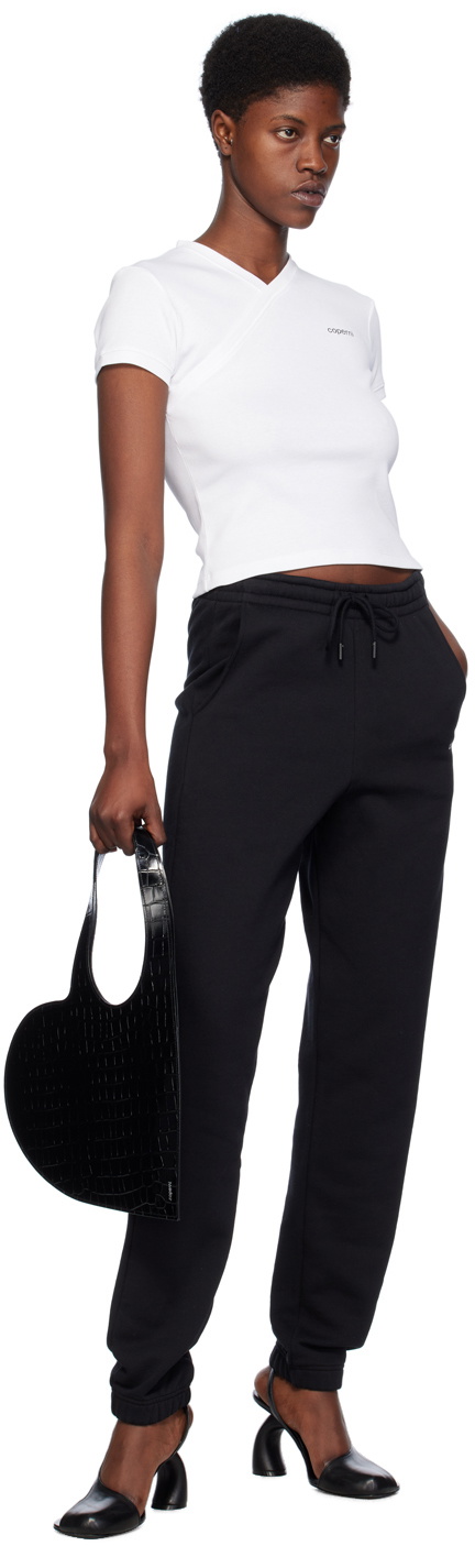 Coperni Black Drawstring Sweatpants Coperni