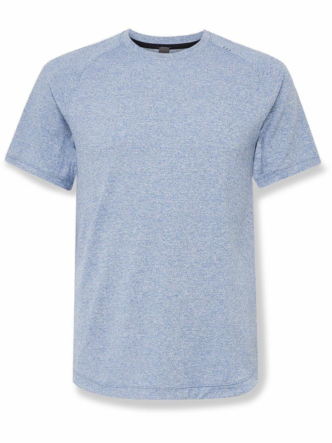 Lululemon - License to Train Stretch Recycled-Mesh T-Shirt - Blue Lululemon