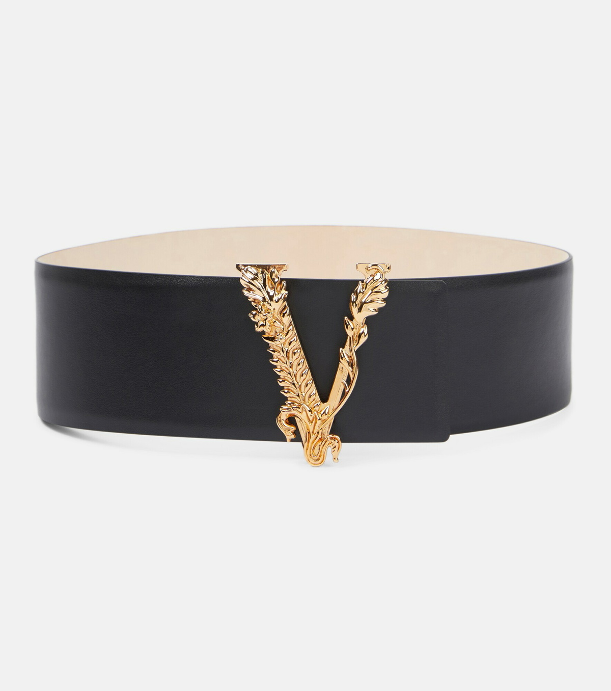 Versace - Virtus leather belt Versace