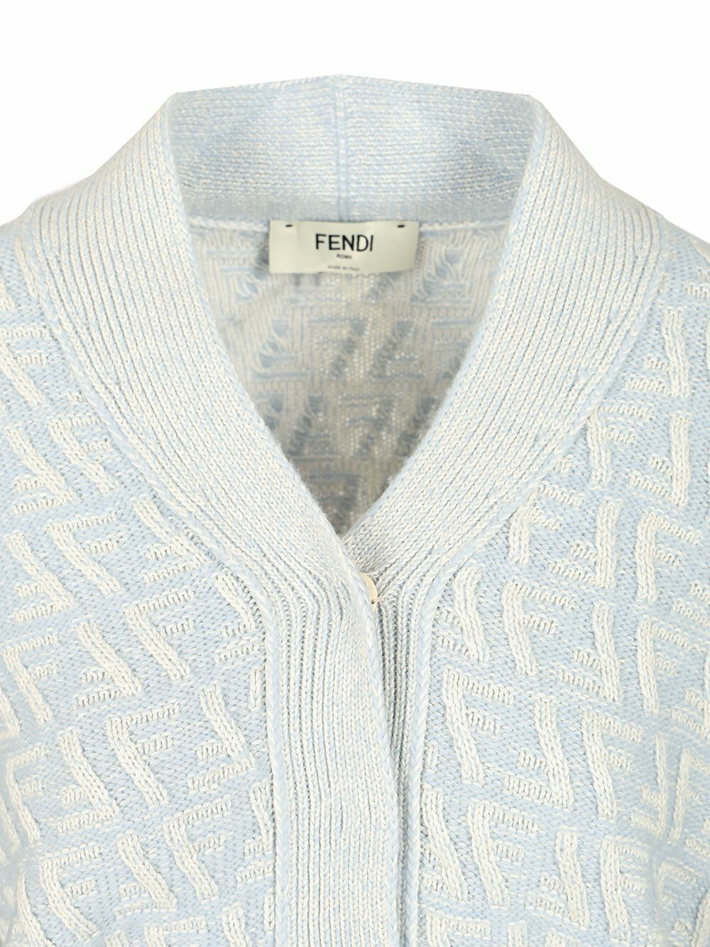 Fendi Wool And Cashmere Cardigan Fendi