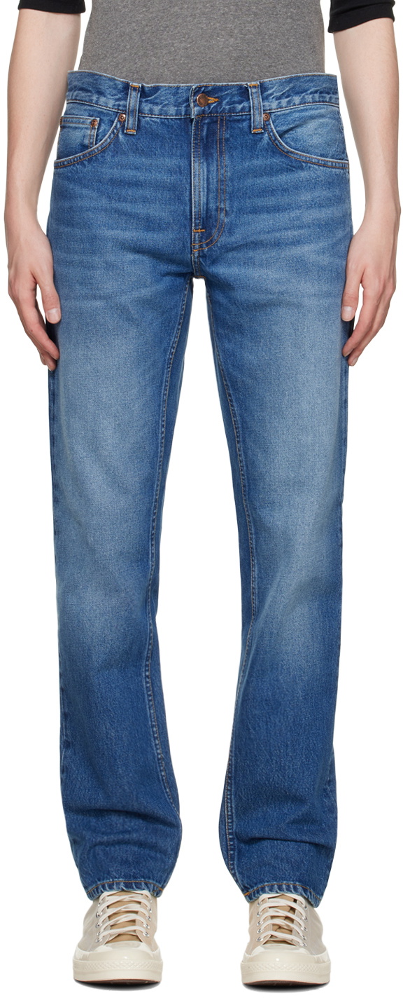 Nudie Jeans Blue Gritty Jackson Jeans Nudie Jeans Co