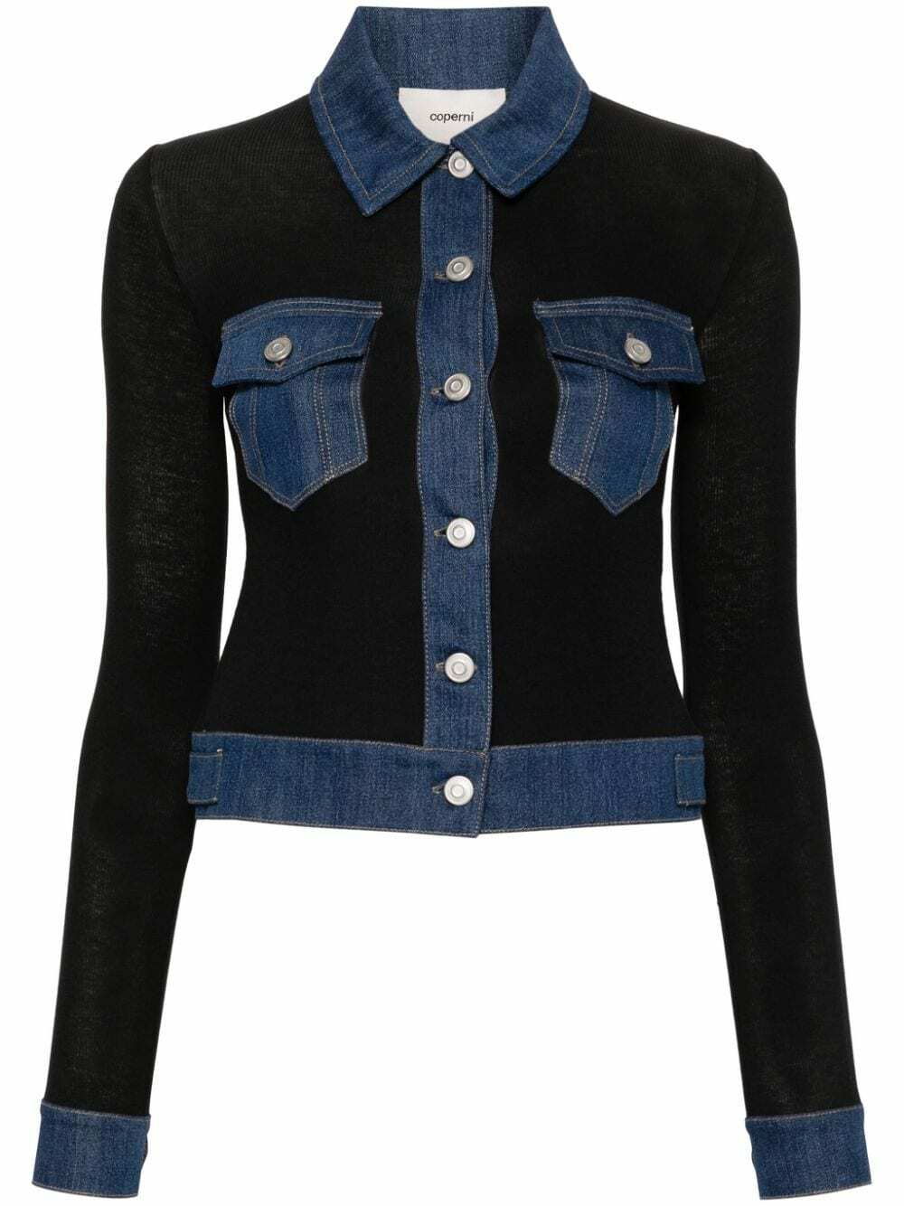 COPERNI - Second Skin Denim Jacket womens Coperni