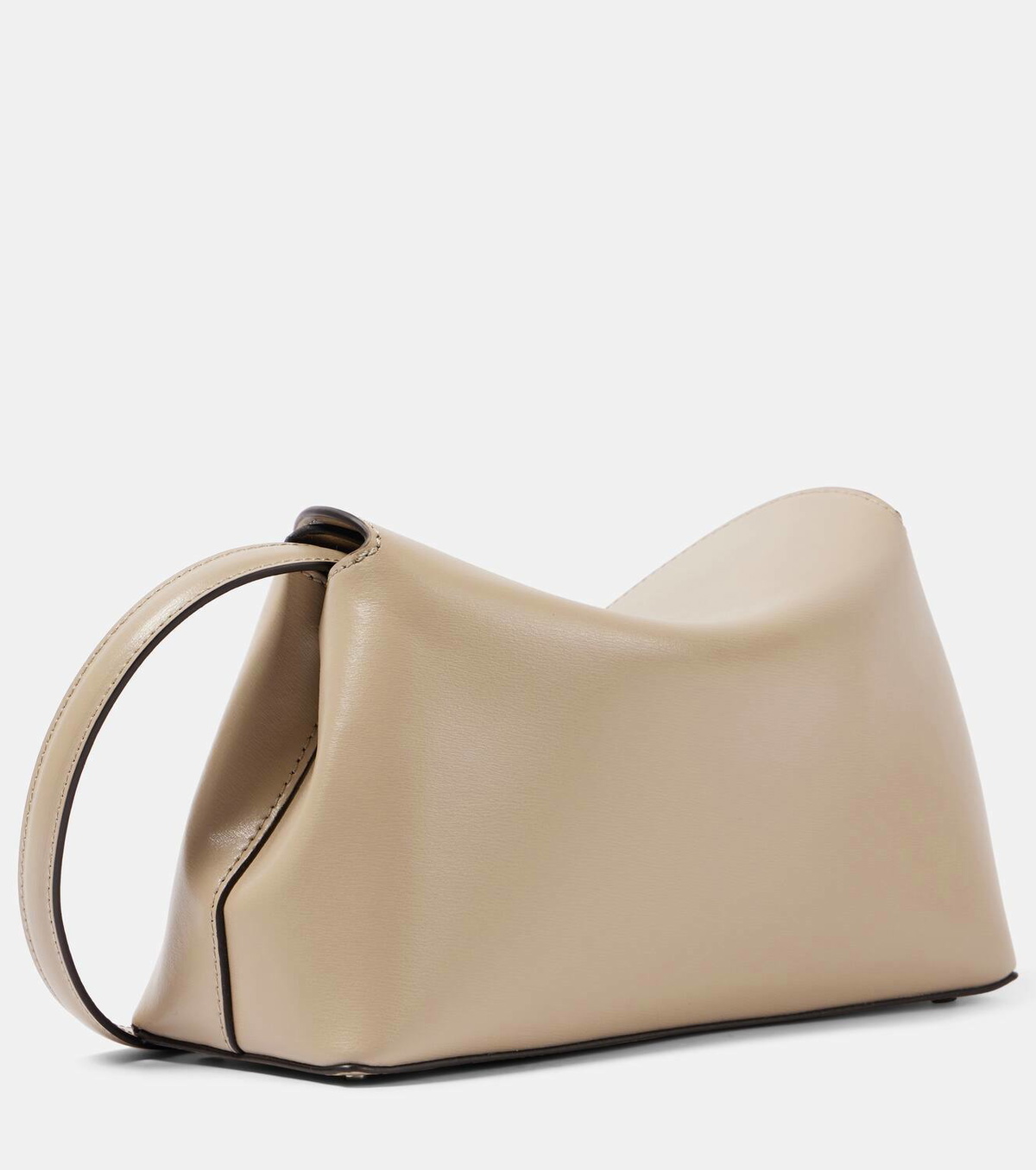 Toteme T-Lock leather clutch Toteme