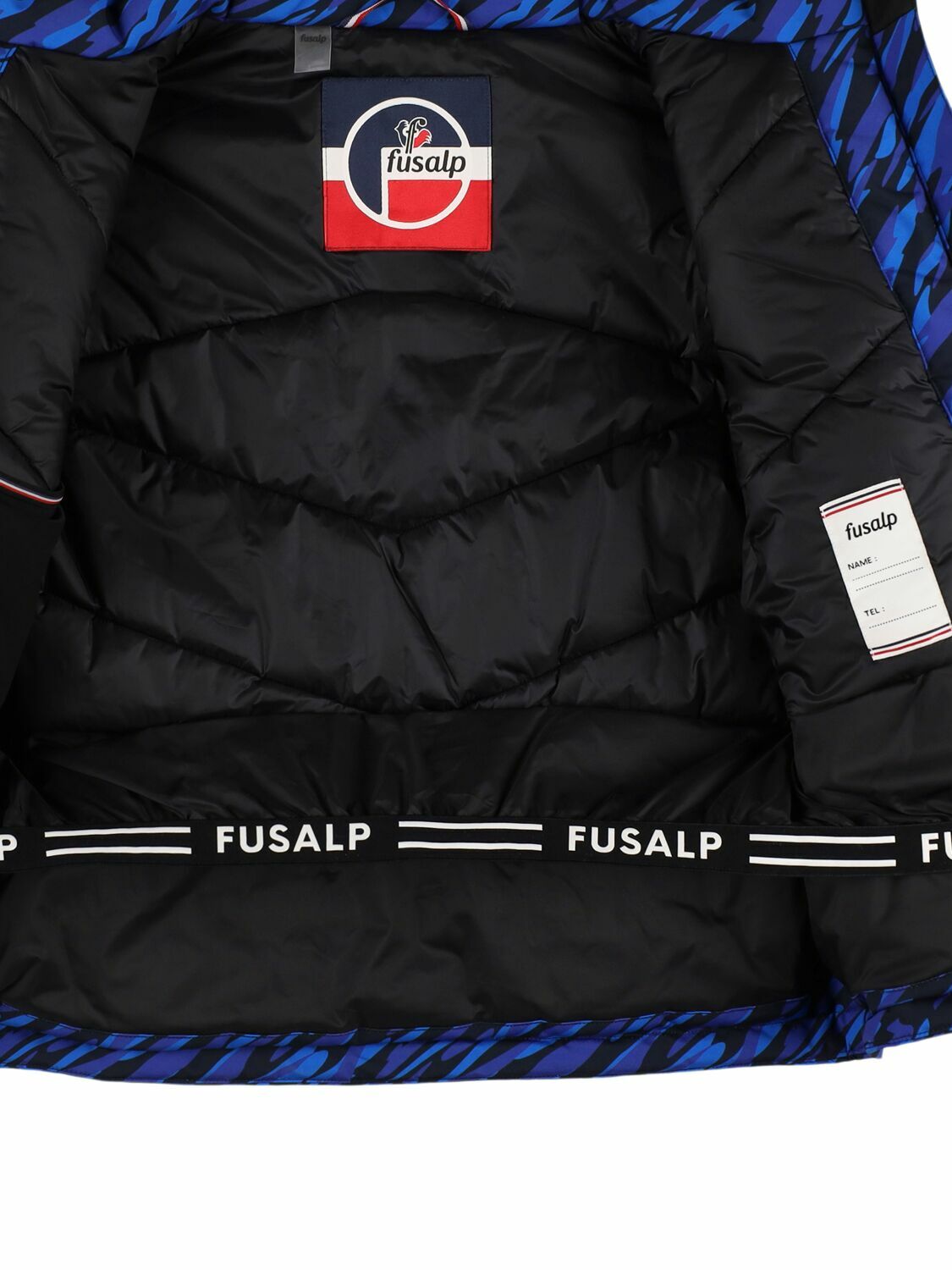 FUSALP Printed Poly Puffer Ski Jacket Fusalp