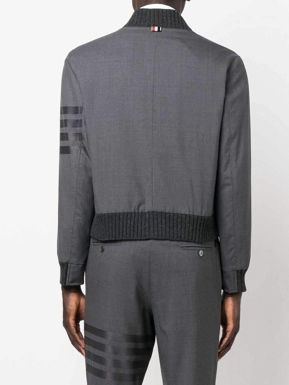 THOM BROWNE - Wool Bomber Jacket Thom Browne