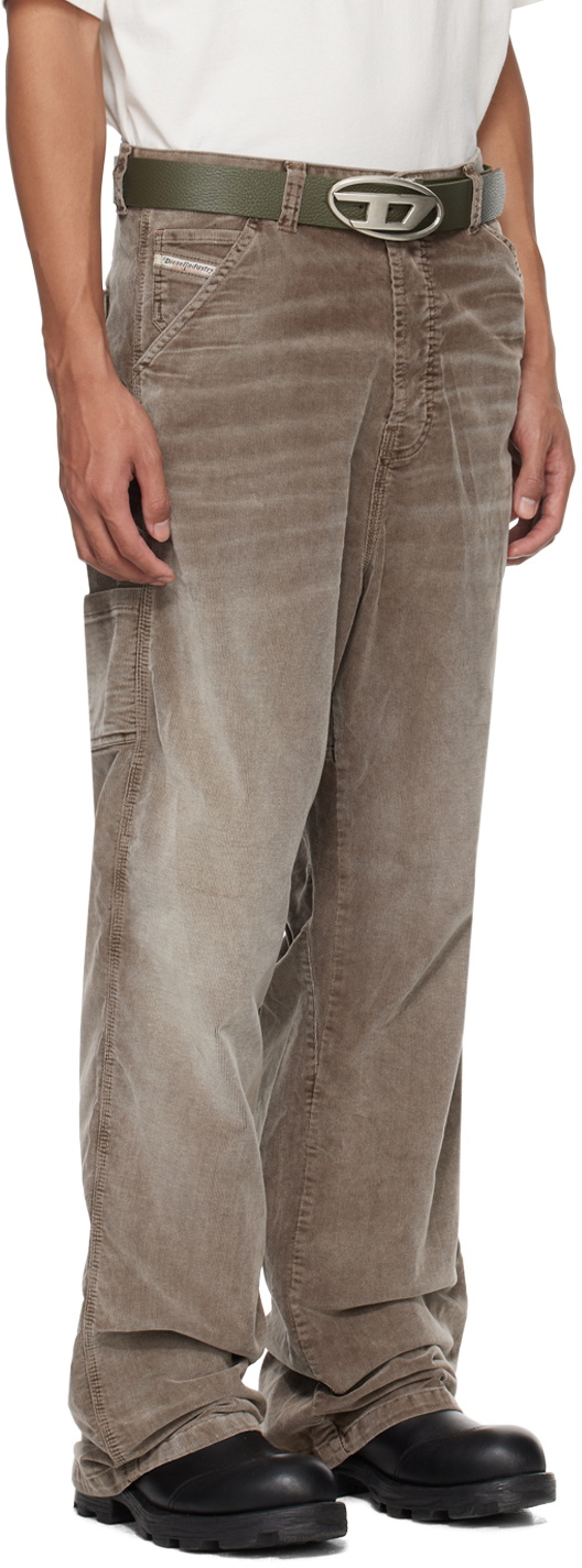 Diesel Brown D-Livery Jeans Diesel