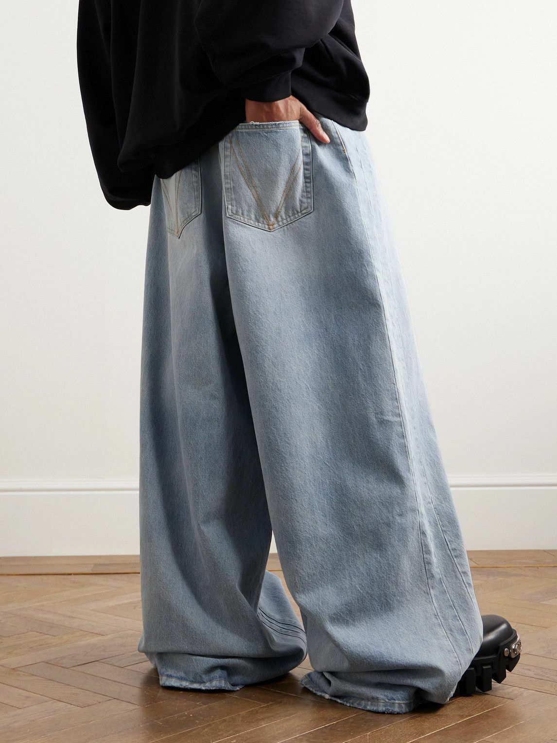 VETEMENTS - Wide-Leg Jeans - Blue Vetements