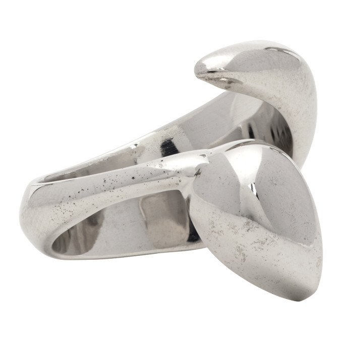 Alan Crocetti Silver Alien Ring Alan Crocetti