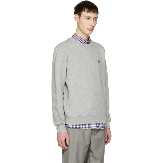 Burberry Grey Logo Gateley Sweatshirt Burberry
