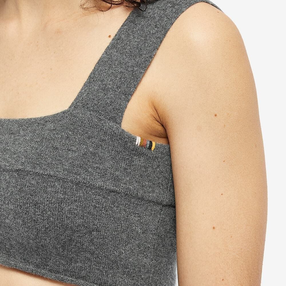 extreme cashmere Women's Caress Cashmere Bralet in Felt extreme cashmere