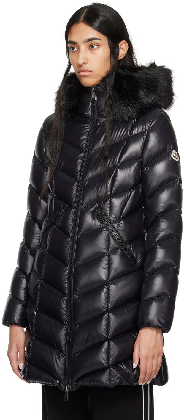 Moncler Black Fulmarus Down Coat Moncler
