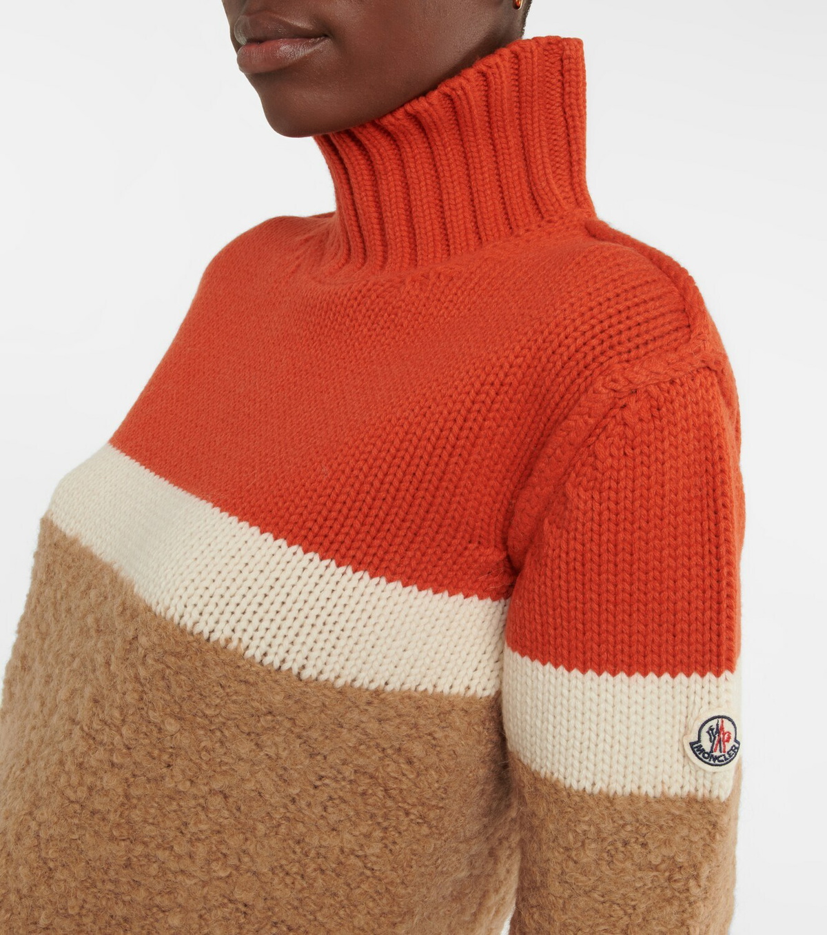 Moncler - Virgin wool and cashmere sweater Moncler