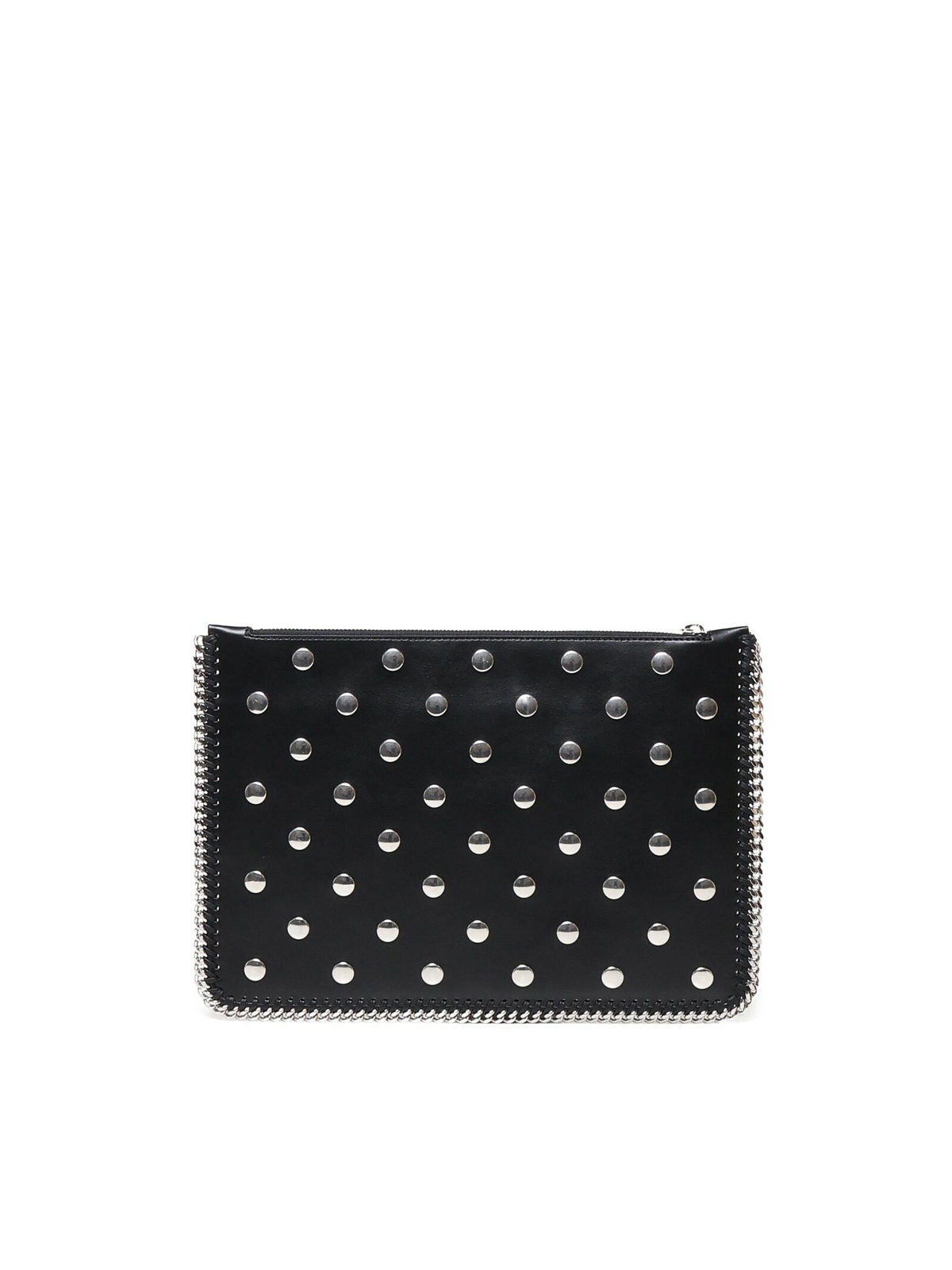 Stella McCartney Falabella Studded Zippered Pouch Bag Stella McCartney