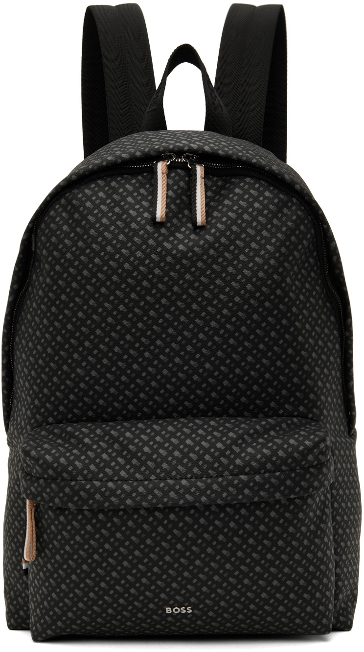 BOSS Black Monogram Backpack BOSS