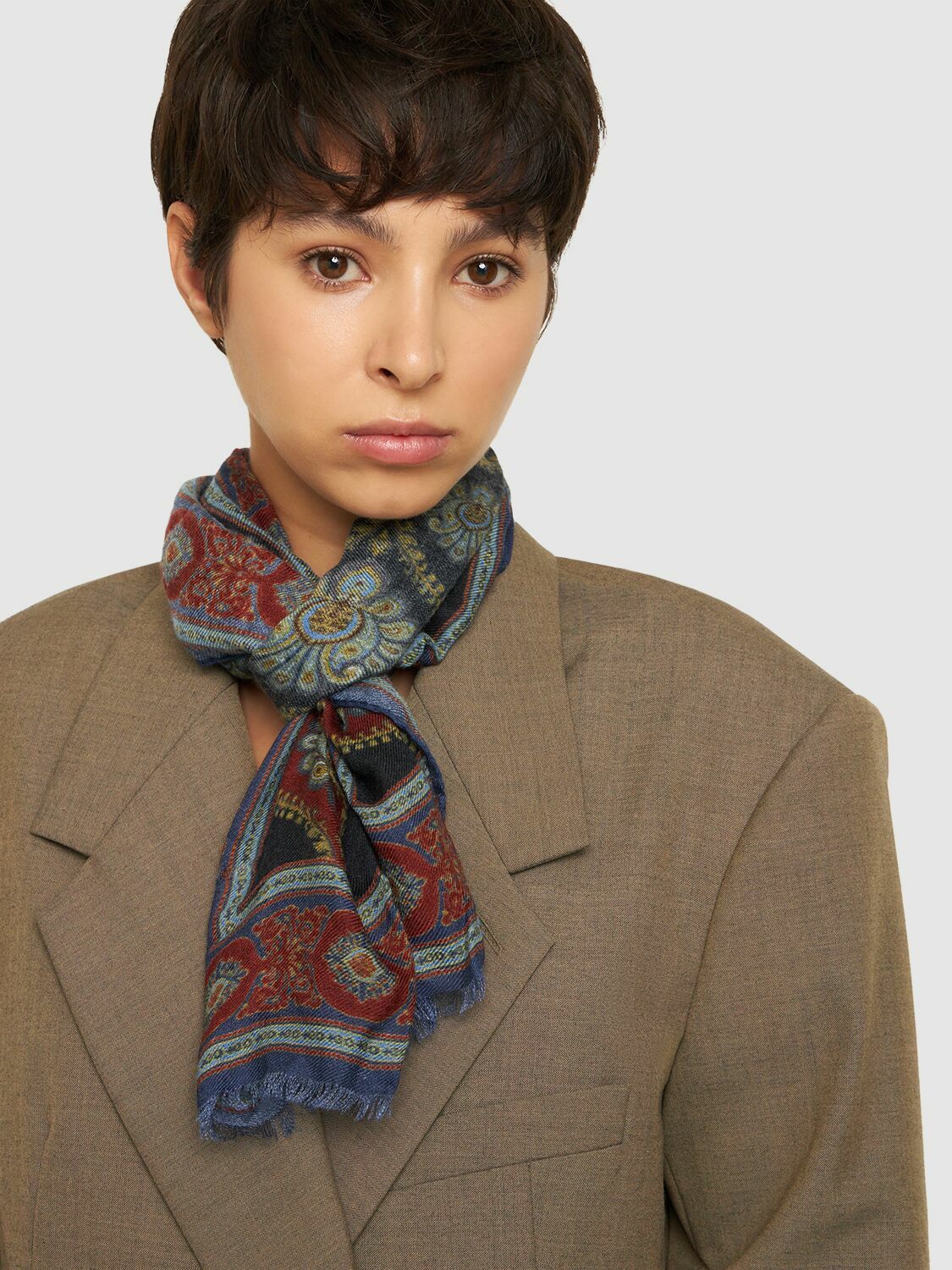 ETRO - Wool & Silk Scarf Etro