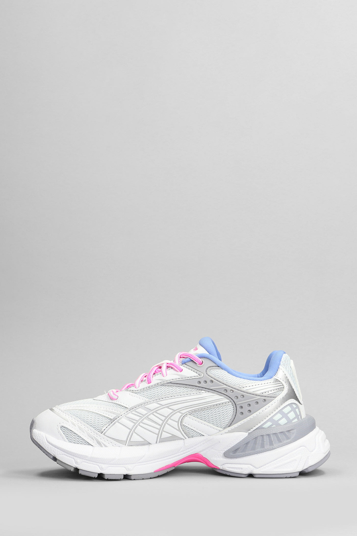 Puma Velophasis Sprint2k Sneakers In Grey Synthetic Fibers Puma