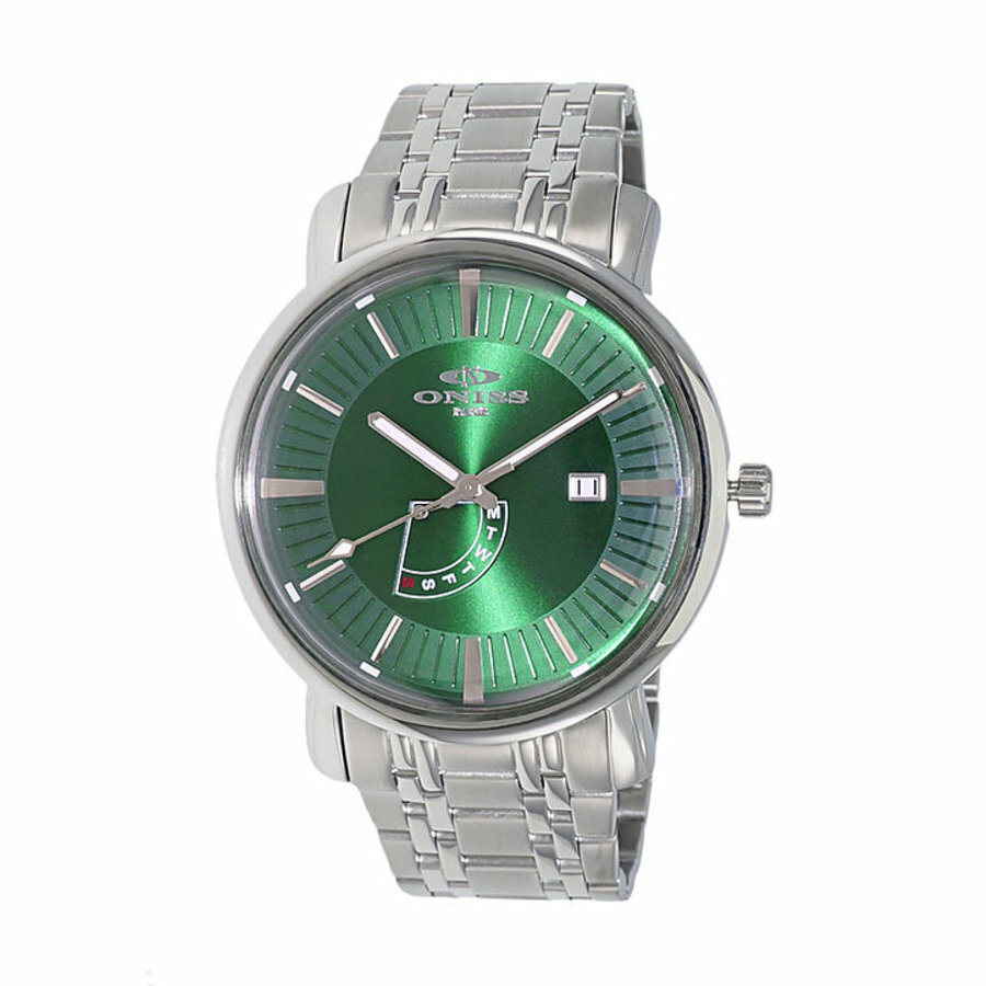 Oniss Sorrento Quartz Green Dial Mens Watch ON2626-MGN Oniss
