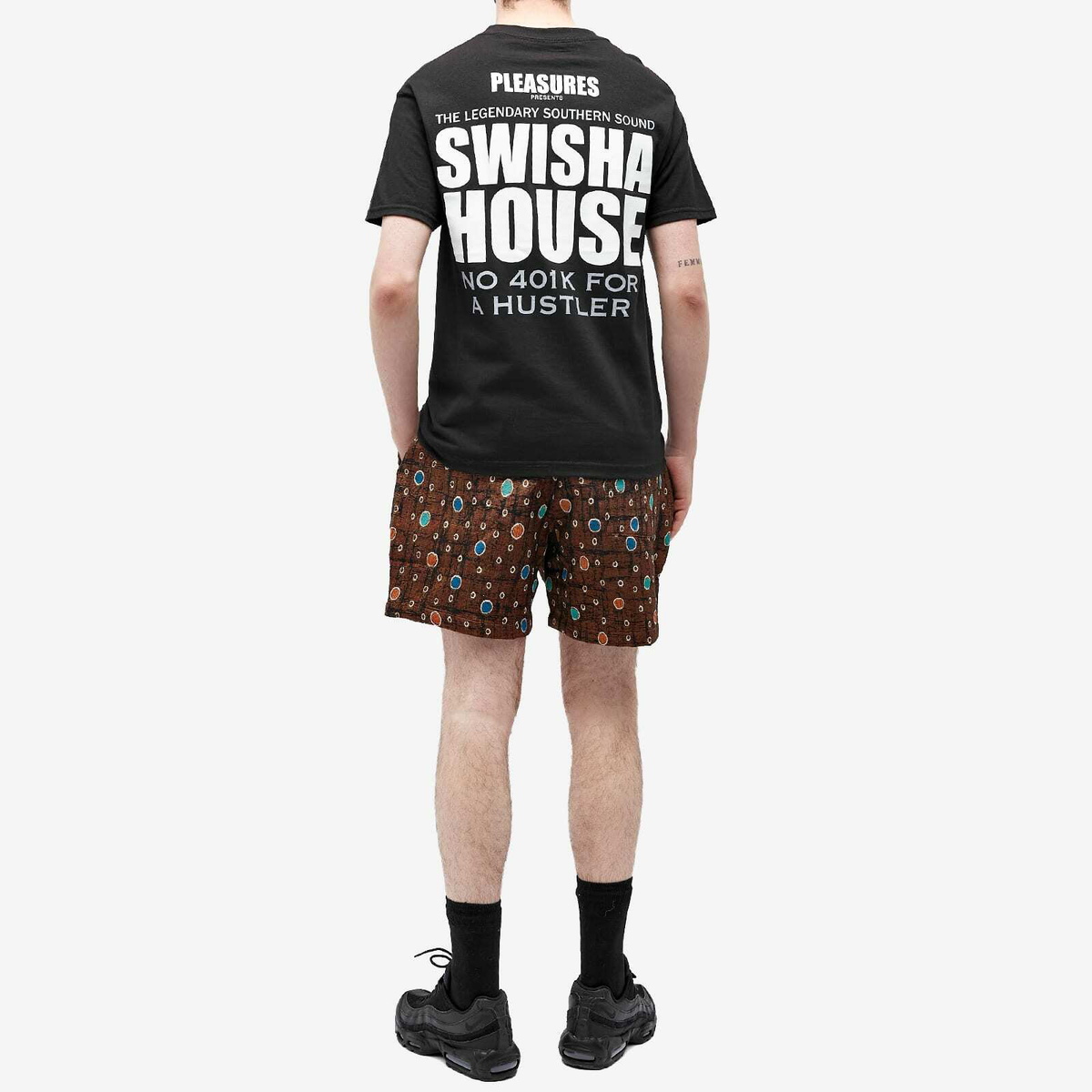 Pleasures Men's Swishahouse Chain T-Shirt in Black PLEASURES