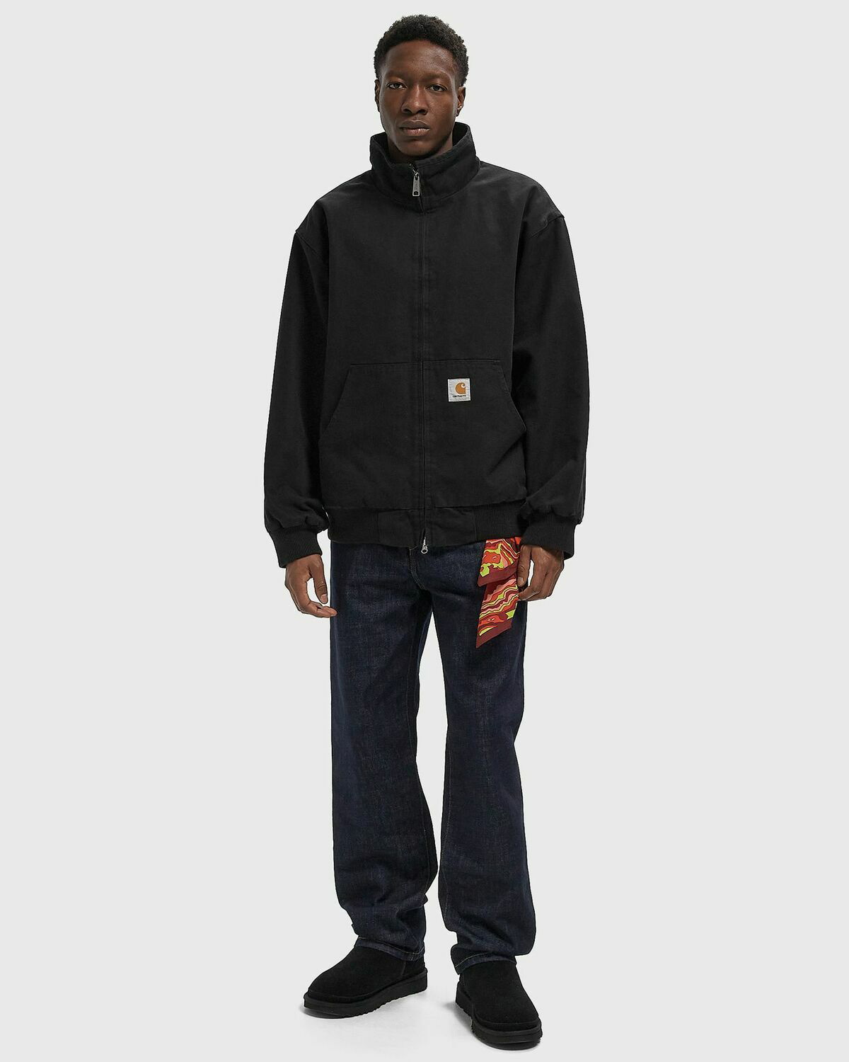Carhartt WIP Ravon Jacket Black Mens Overshirt Carhartt WIP