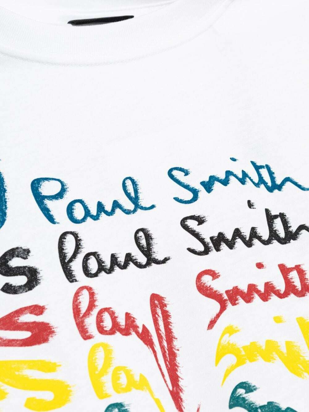PS PAUL SMITH - Logo Cotton T-shirt PS by Paul Smith