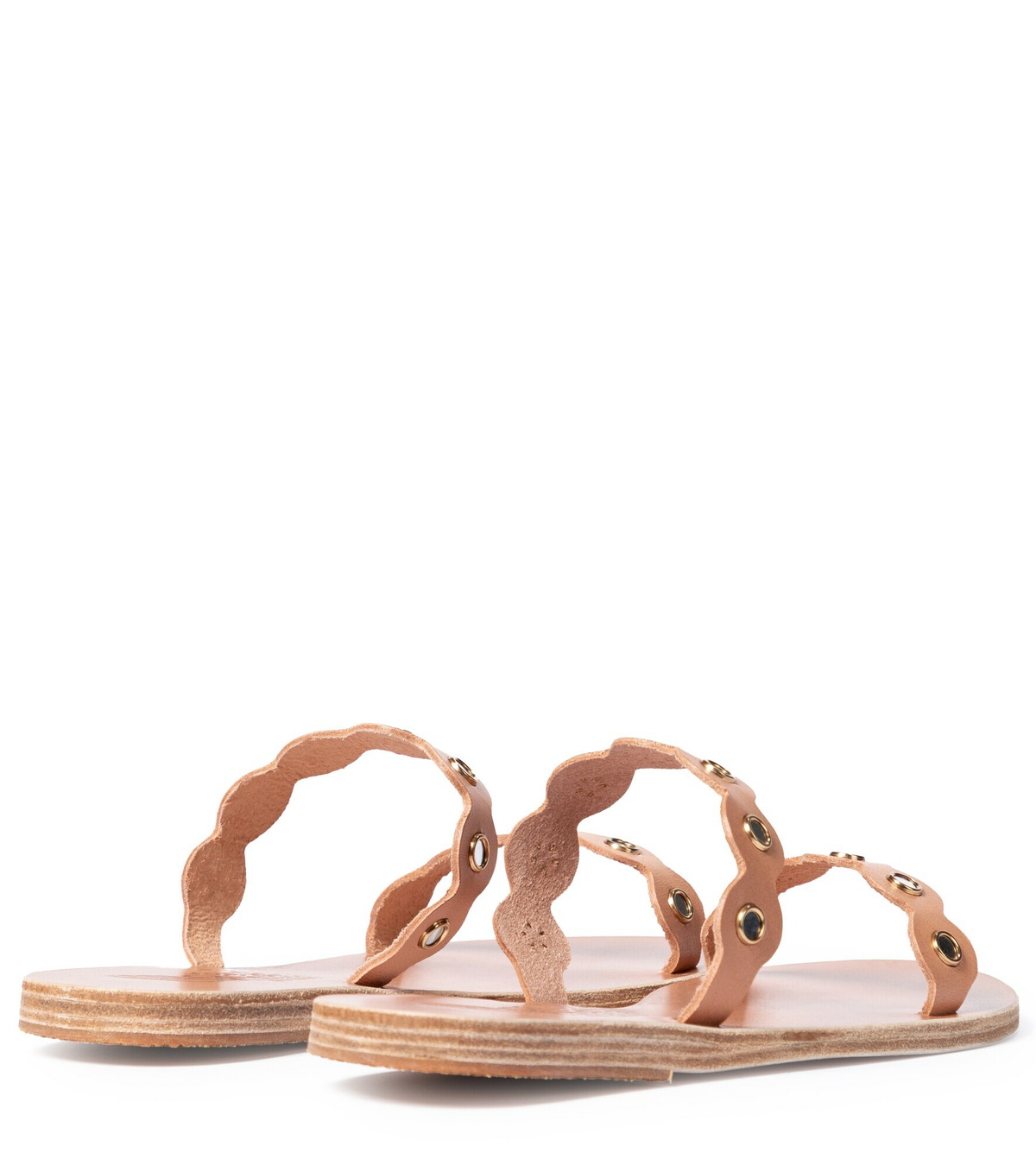 Ancient Greek Sandals - Melia Mirrors leather sandals Ancient Greek Sandals