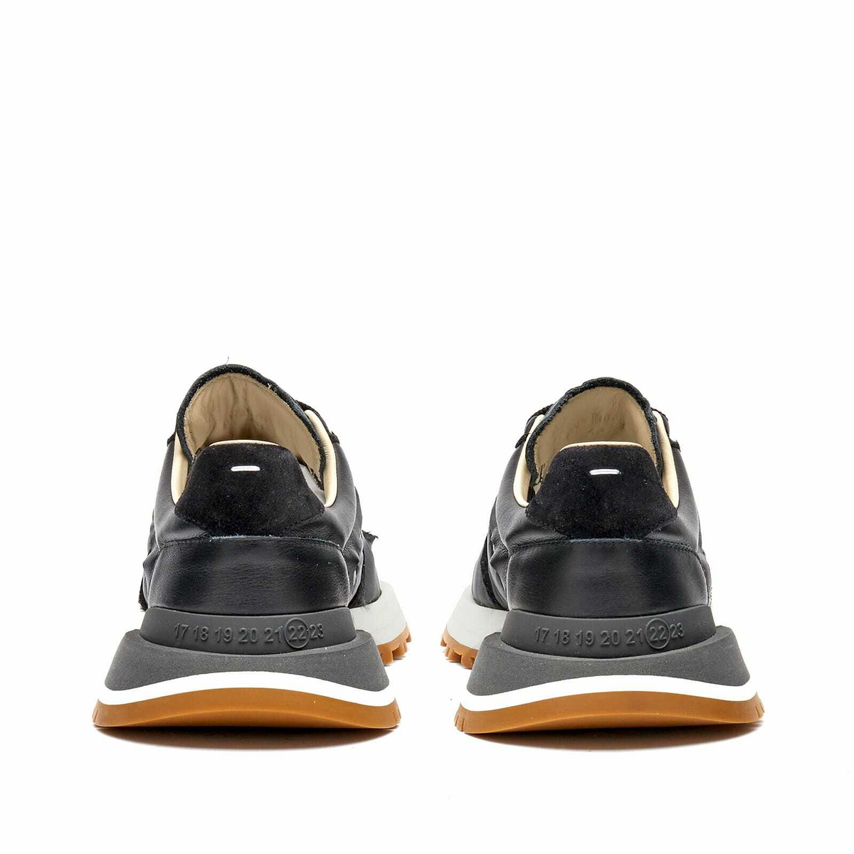 Maison Margiela Women's Runner Sneakers in Black Maison Margiela