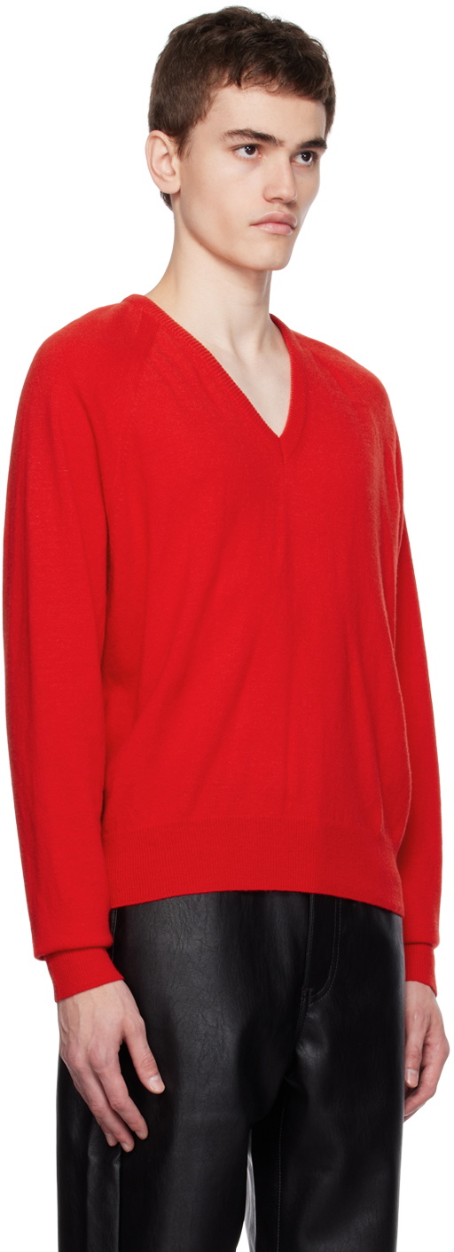 Dunst Red Raglan Sweater