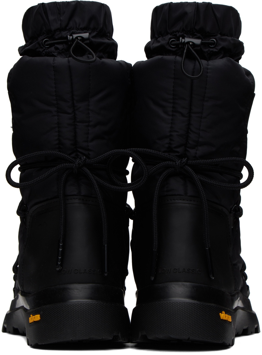 LOW CLASSIC Black Padding Boots Low Classic