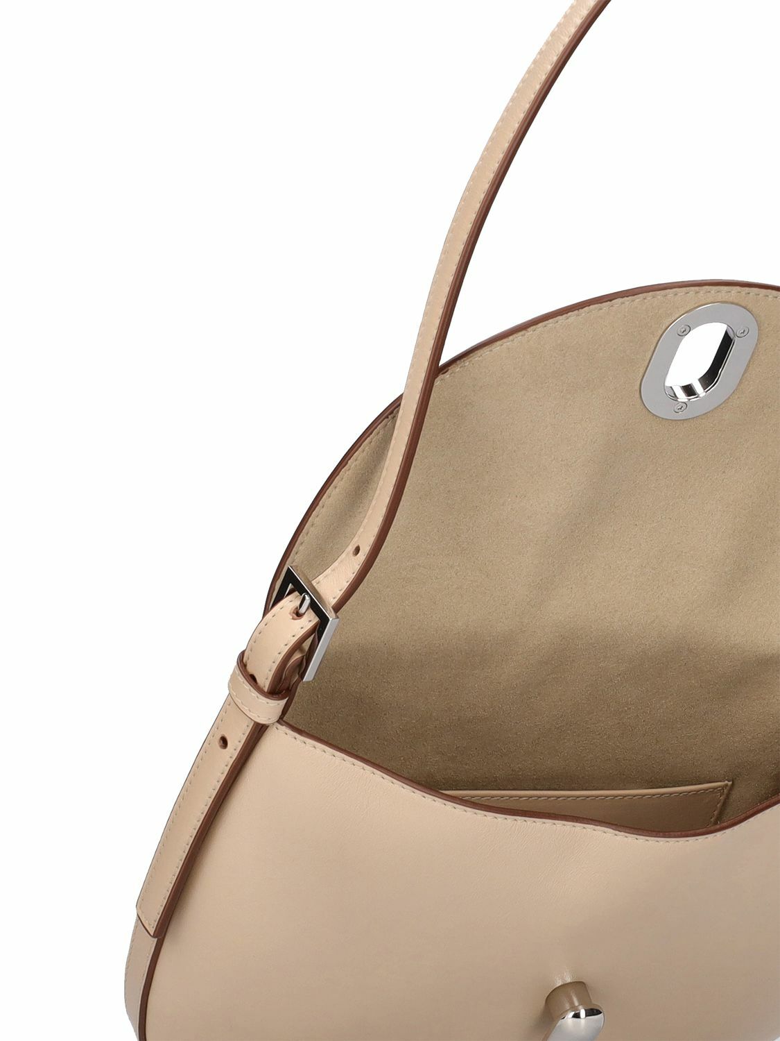 SAVETTE Symmetry Tondo Suede Hobo Bag Savette