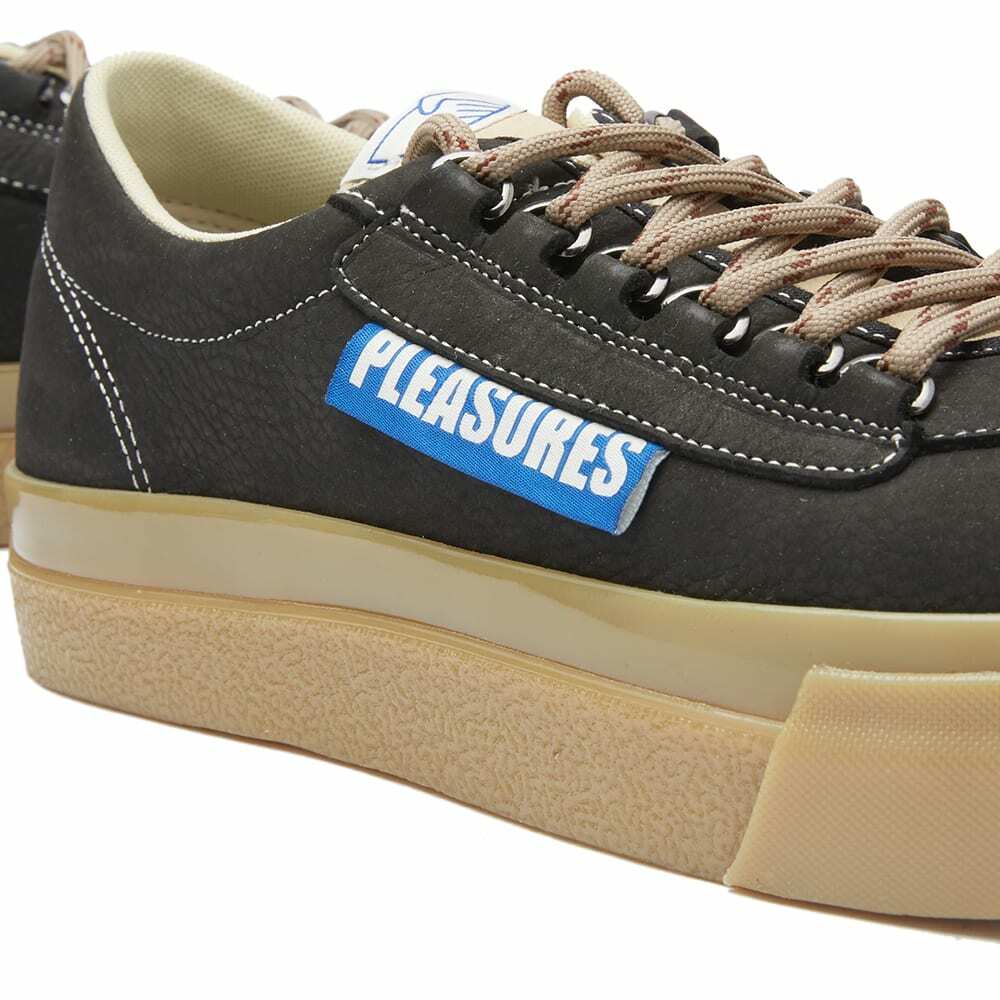 Stepney Workers Club x Pleasures Dellow Ramble Sneakers in Nubuck Black ...