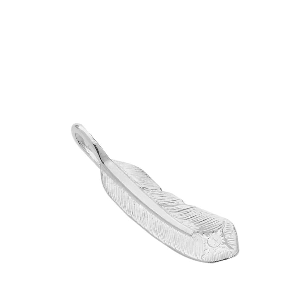 First Arrows Left Sided Medium Feather Pendant First Arrows