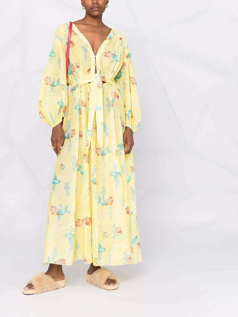 FORTE FORTE - Printed Silk Long Dress Forte Forte