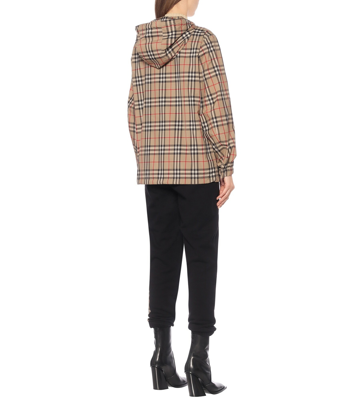 Burberry - Vintage Check hooded jacket Burberry
