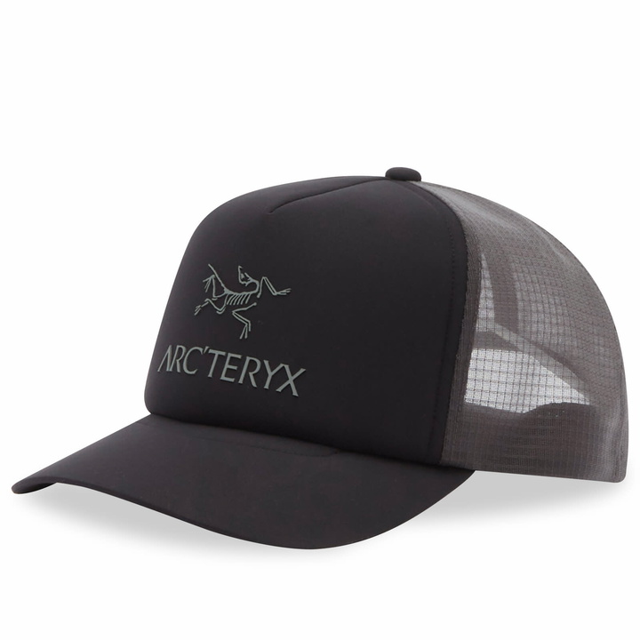 Arc'teryx Men's Arcteryx Bird Word Trucker Cap in Rune/Arctic Silk Arc ...