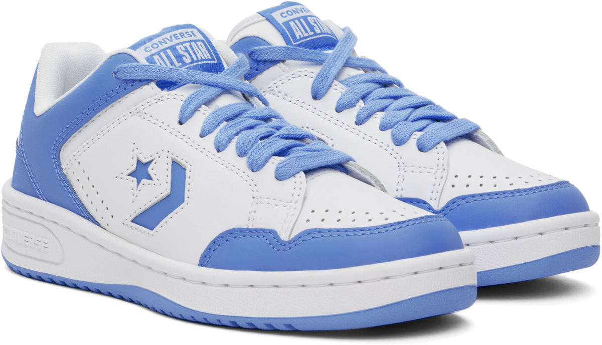 Converse Blue & White Weapon Low Top Sneakers Converse