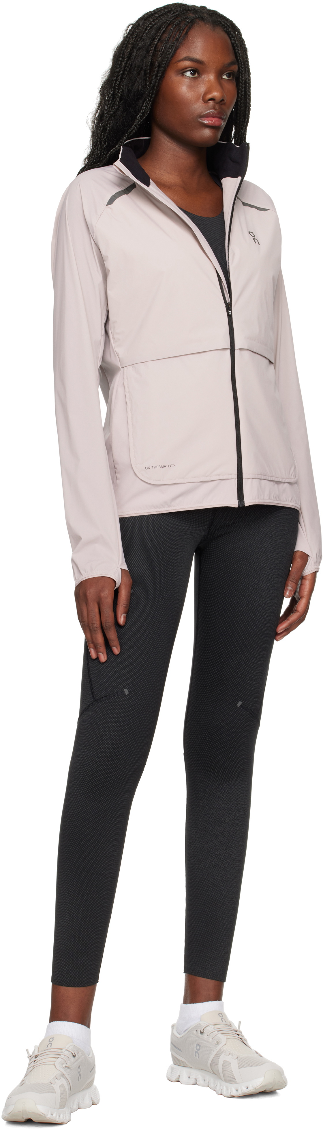 On Pink Weather Insulated Jacket On